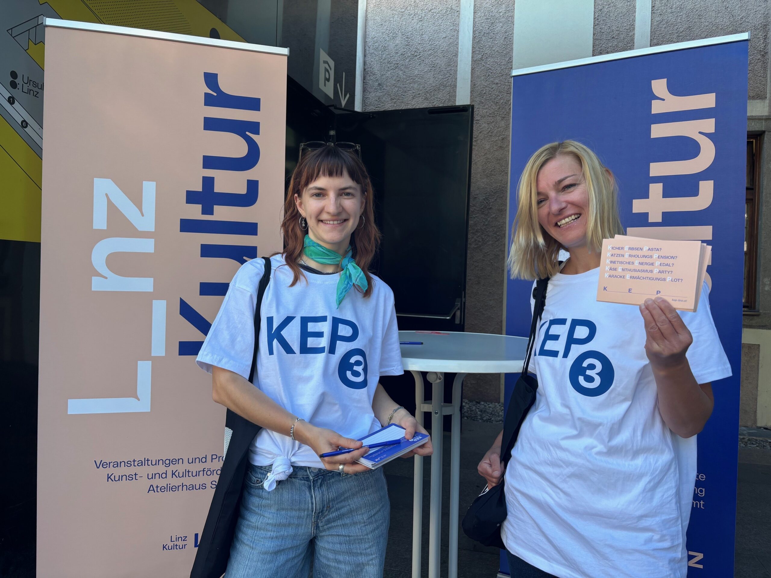 Ideen gesucht bei Festivals - KEP3 Webauftritt